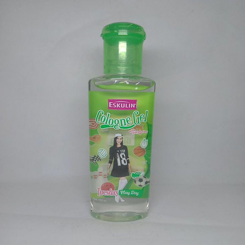 Jual ESKULIN Cologne Gel TUESDAY PLAY DAY 100g | Shopee Indonesia