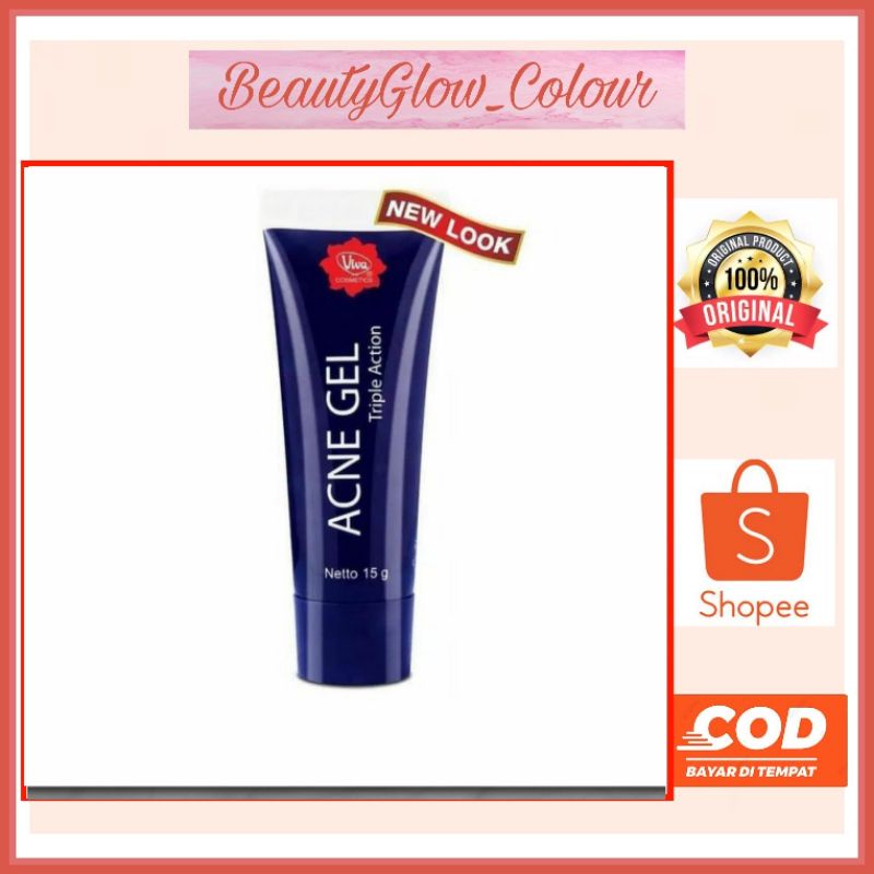 Jual Viva Acne Gel OBAT JERAWAT HILANG ANTI ACNE VIVA GEL ACNE JEL ACNE ...