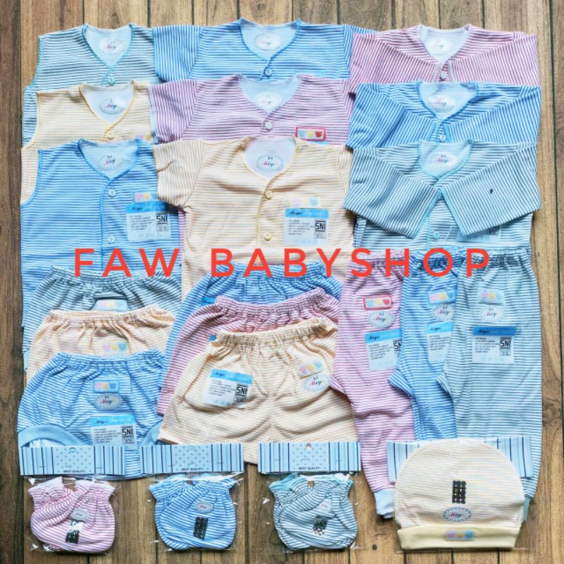 Jual PAKET Pakaian NEWBORN LENGKAP MIYO SALUR isi 31 Pcs / paket ... Jual PAKET Pakaian NEWBORN LENGKAP MIYO SALUR isi 31 Pcs / paket ...