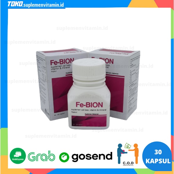 Jual Fe Bion Kapsul Vitamin Ibu Hamil / Febion Kapsul 30 Kapsul ...