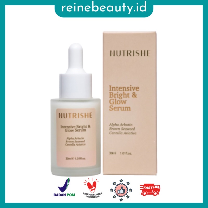 Jual NUTRISHE Intensive Bright & Glow Serum 20ml 30ml | Shopee Indonesia