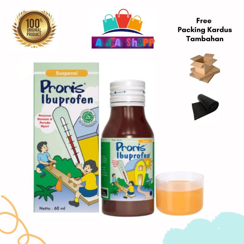 Jual Proris Suspensi 60ml Rasa Jeruk Obat Penurun Demam Anak | Shopee ...