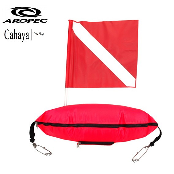 Jual Aropec Spearfishing Float with Dive Flag / Balon Freediving ...