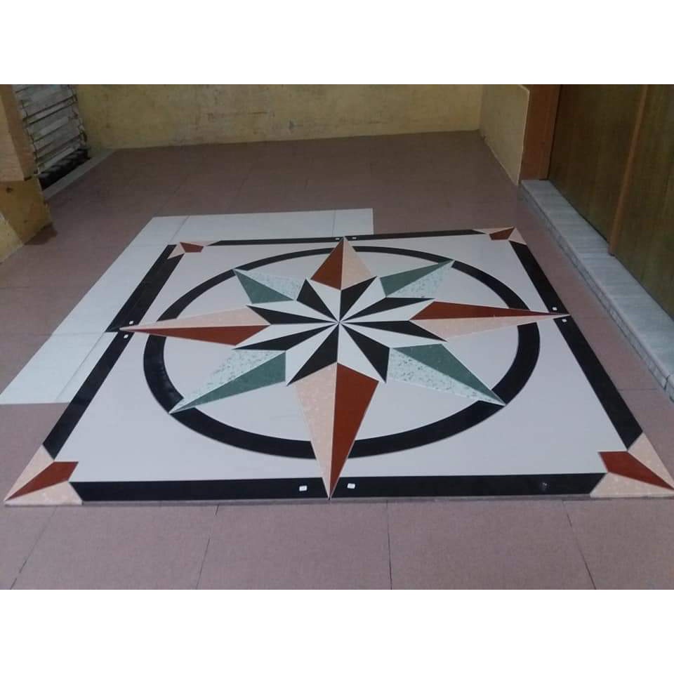 Jual granit pola mozaik 120x120 - motif bintang - DVI | Shopee Indonesia