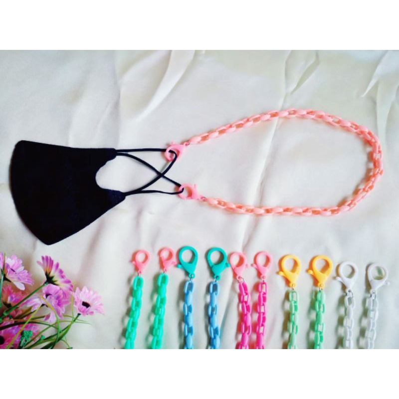 Jual Strap/Kalung Masker Rantai Bulat (Polos) | Shopee Indonesia