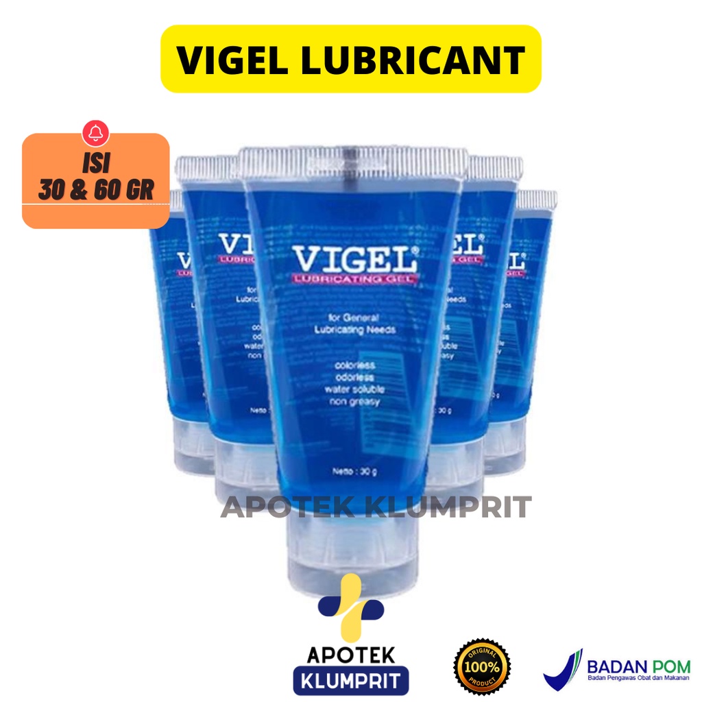 Jual Vigel Lubricant / Vigel Pelumas / Penunjang / Daya Tahan Lama / 30 ...