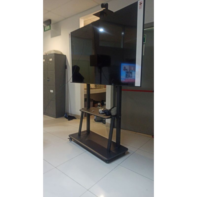 Jual Bracket tv standing Breaket stand tv Roda berdiri 40 - 80 inch ...
