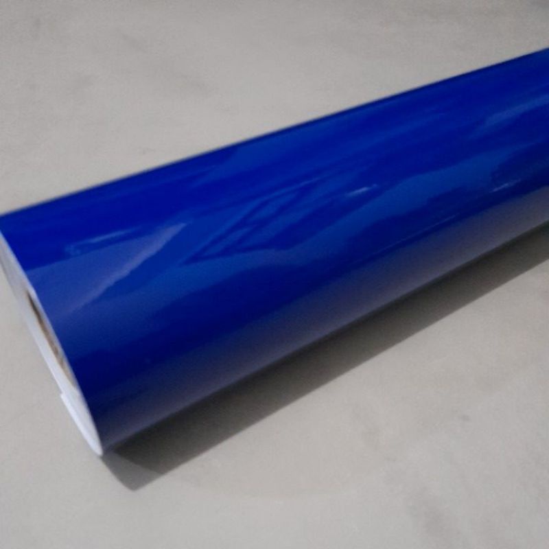 Jual Stiker skotlet warna biru tua glosy | Shopee Indonesia