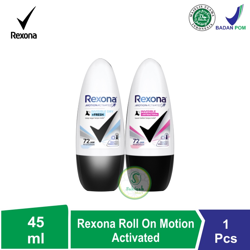Jual Rexona Deodorant Roll On Invisible 45ml | Shopee Indonesia