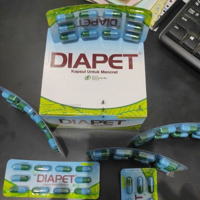 Jual Diapet tablet box 120tab (12strip@10tab) | Shopee Indonesia