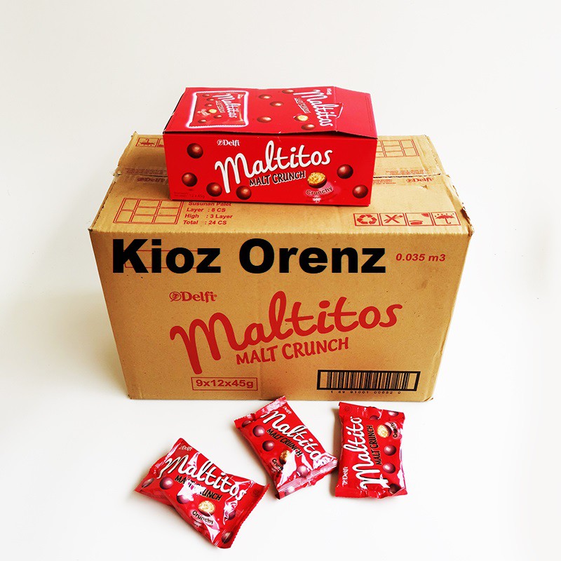 Jual MALTITOS Coklat Malt Crunch Grosir Cokelat Murah Distributor ...
