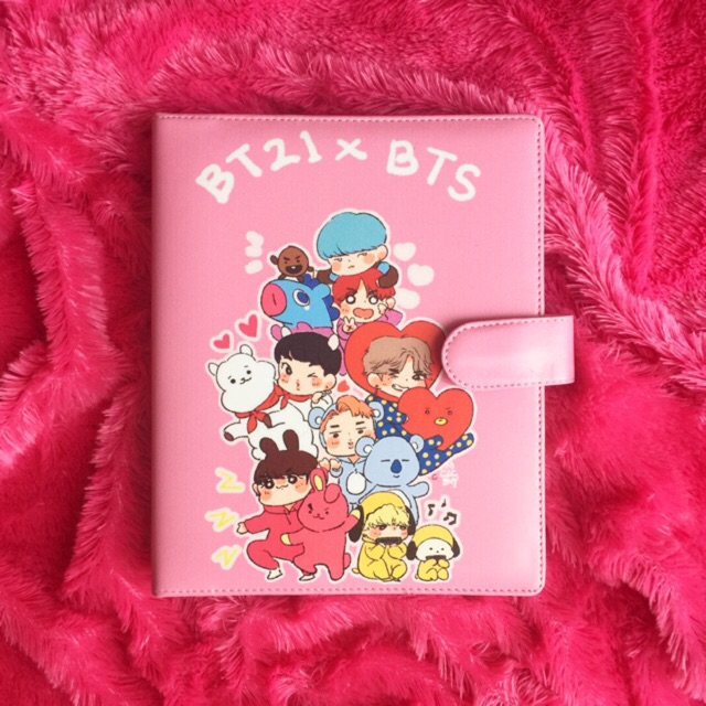 Jual BTS BT21 BINDER READY STOCK UKURAN A5/B5 by DODOO | Shopee Indonesia