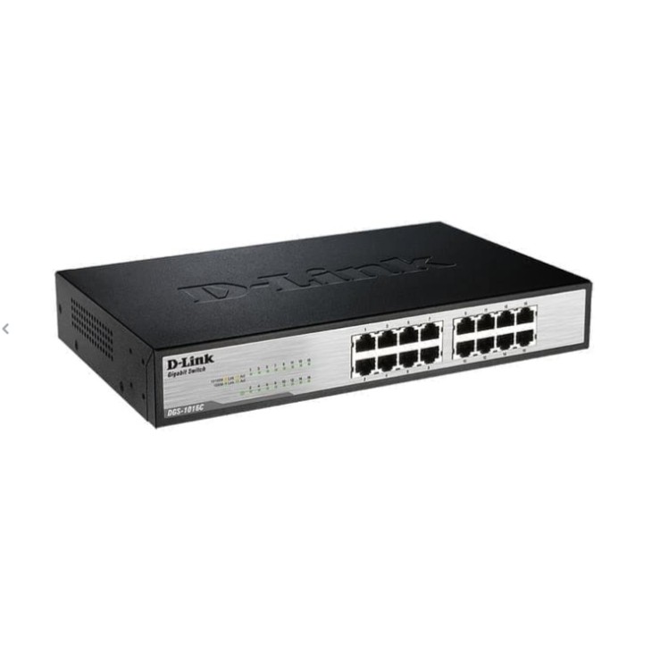 Jual D-LINK SWITCH HUB 16 PORT GIGABIT DGS-1016C | Shopee Indonesia