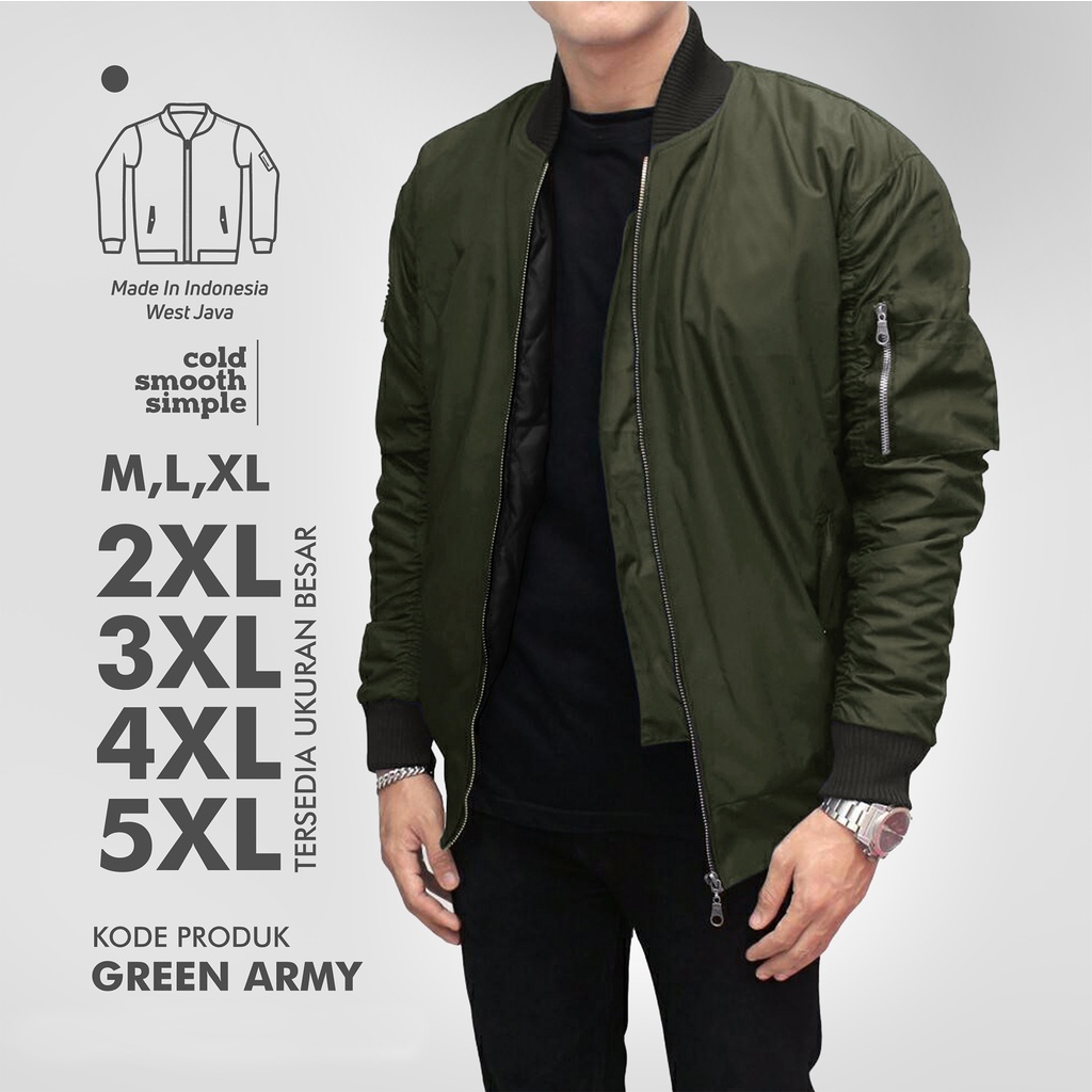 Jual BEST SELLER! Jaket Bomber Ukuran Jumbo XXXL | Shopee Indonesia