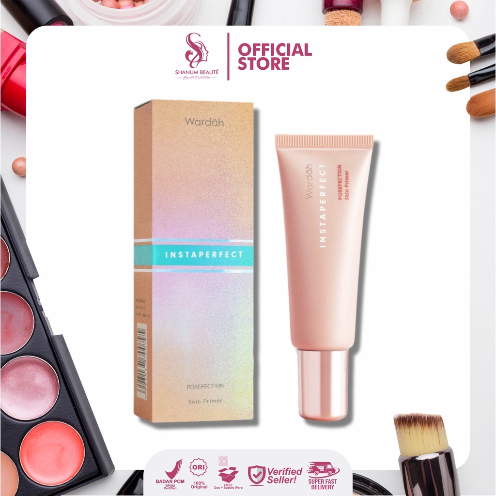 Jual Wardah Instaperfect Porefection Skin Primer - 20 ml | Shopee Indonesia