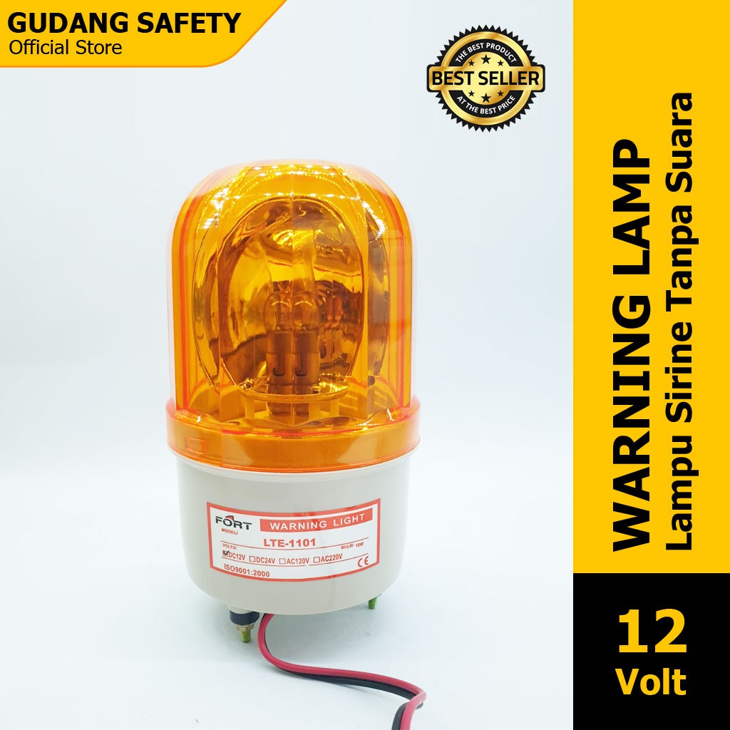Jual LAMPU SIRINE (WARNING LIGHT) TANPA SUARA 12V Indonesia|Shopee ...