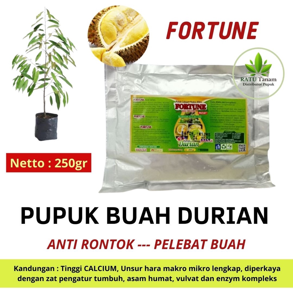 Jual Pupuk DURIAN Booster King Durian, Pupuk Booster Durian Montong Terbaik, Memicu Pohon Durian ...