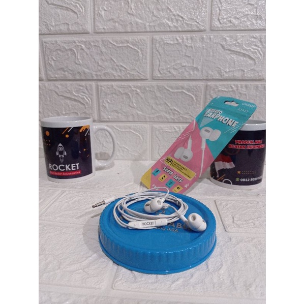 Jual HEADSET ROCKET Original Streo Bass | Shopee Indonesia