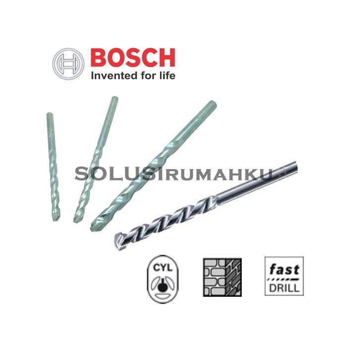 Jual Mata Bor Beton BOSCH 6mm u/ S6 Mata Bor Tembok Masonry Drill | Shopee Indonesia