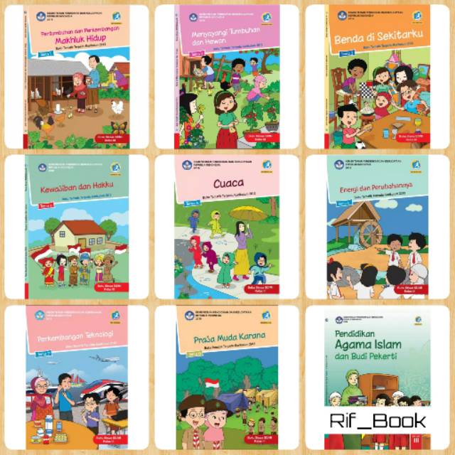 Jual BUKU TEMATIK KELAS 3 SD MI TEMA 1 2 3 4 5 6 7 8 BUKU TEMA SD K13 REVISI TERBARU | Shopee ...