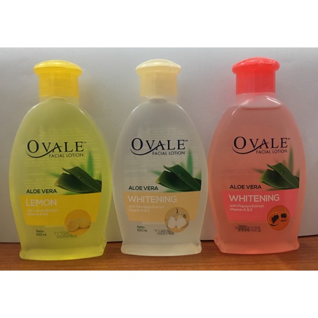 Jual OVALE FACIAL LOTION 100ml / PEMBERSIH OVALE | Shopee Indonesia