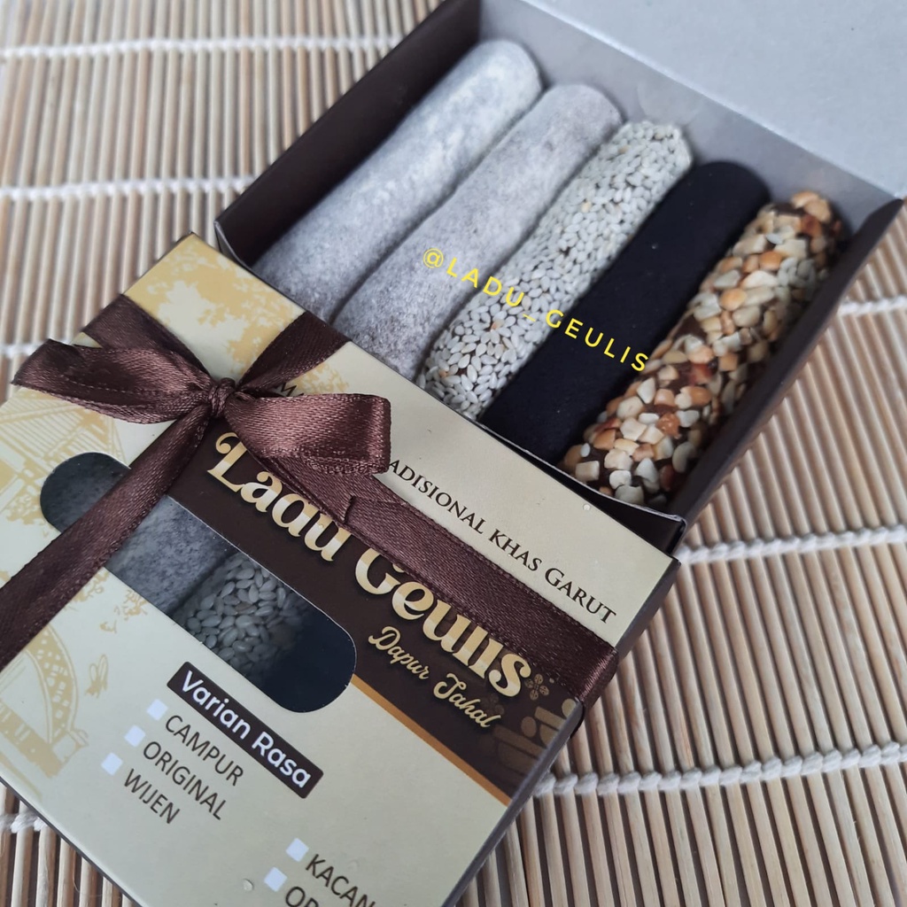 Jual Makanan, oleh-oleh , cemilan tradisional khas Garut Ladu ketan ...