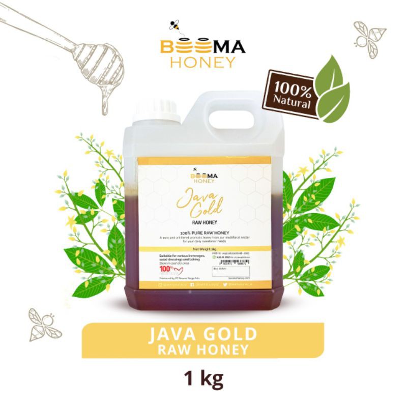 Jual Beema Honey - Multifloral Raw Honey (Java Gold) | Shopee Indonesia