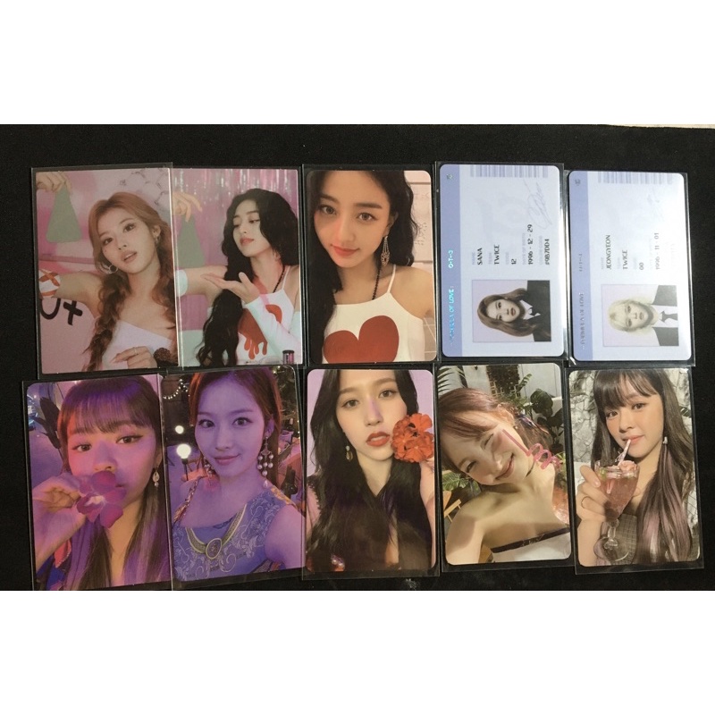 Jual [READY STOCK] | [CLEARANCE SALE] TWICE PHOTOCARD TASTE OF LOVE FORMULA OF LOVE | NAYEON ...