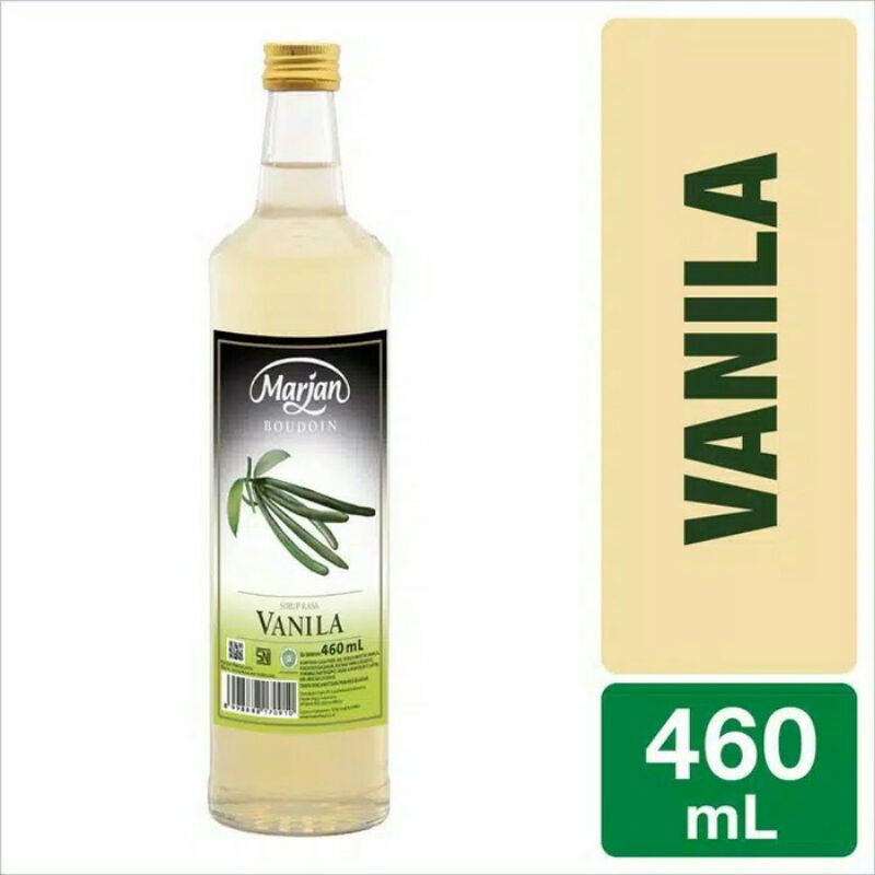 Jual Marjan Vanila Boudoin 460 ml syrup sirup 460ml Indonesia|Shopee ...