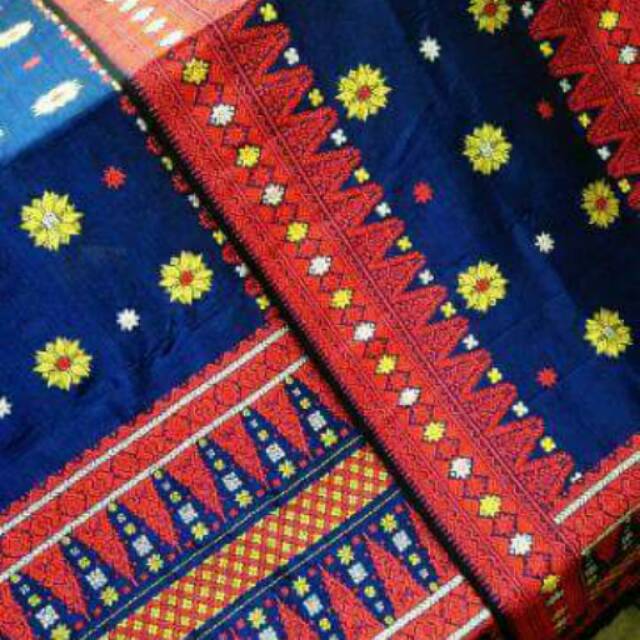 Jual Songket tenun asli Palembang no1 cantik manis kristal rakam Sutra asli | Shopee Indonesia