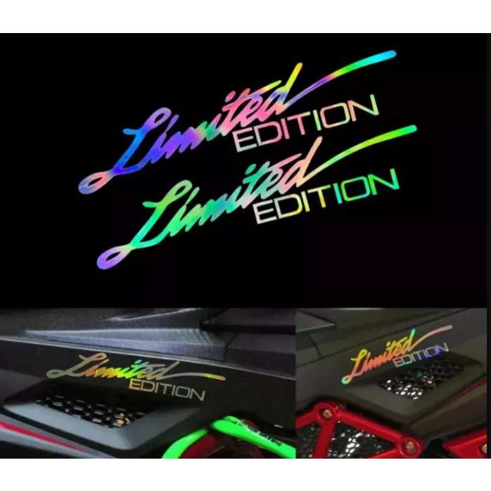 Jual Stiker Cutting Limited Edition Stiker Mobil Stiker Motor Stiker ...