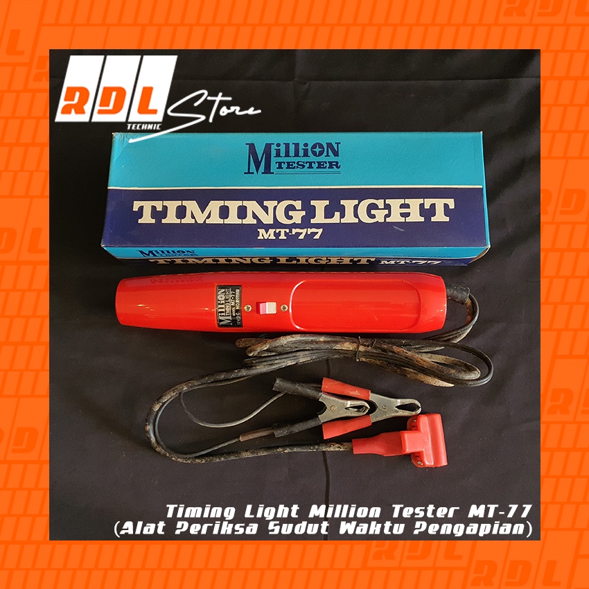 Jual Timing Light (Alat Periksa Sudut Waktu Pengapian) Million Tester ...