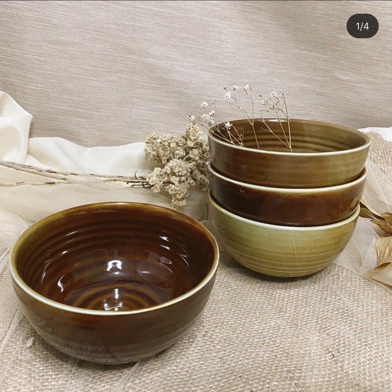 Jual PREMIUM RICE BOWL, PIRING KERAMIK ESTETIK / AESTHETIC PLATE ...