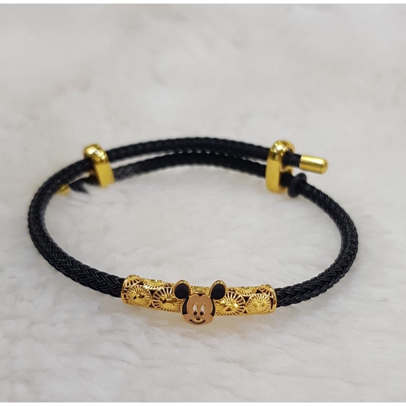 Jual Charm Plat Mickey Mouse Disney UBS 16K (70%) | Shopee Indonesia