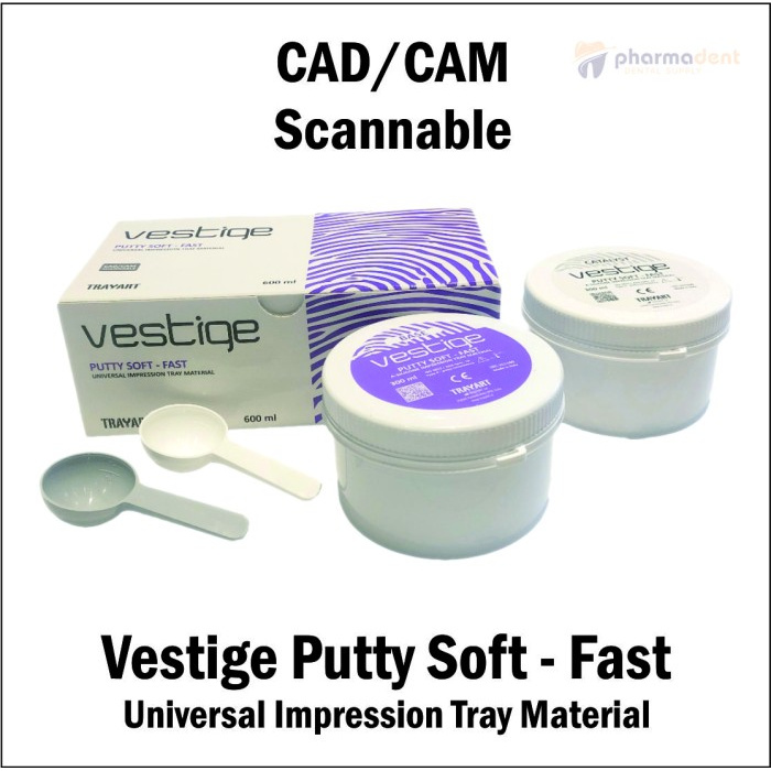 Jual Vestige Soft Putty Fast CAD/CAM Scannable (600ML) | Shopee Indonesia
