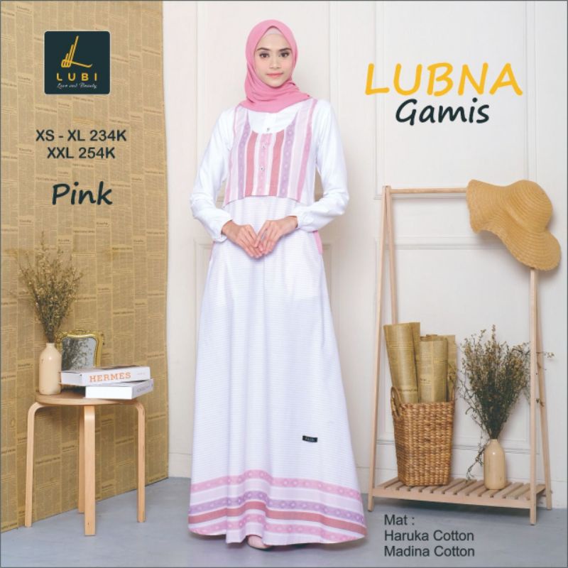 Jual Gamis lubna | Shopee Indonesia