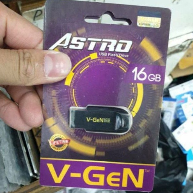 Jual FLASHDISK V-GEN ORIGINAL 16 GB USB ASTRO FLASDIS DISK | Shopee ...