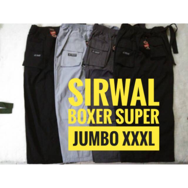 Jual Sirwal boxer extra jumbo XXXL Indonesia|Shopee Indonesia