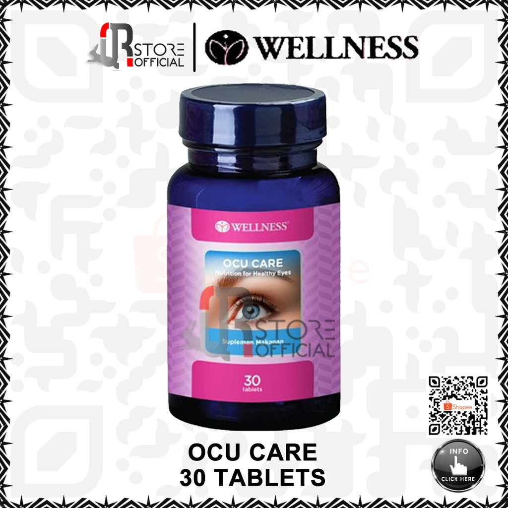 Jual WELLNESS OCUCARE OCU CARE VITAMIN MATA 30 TABLET | Shopee Indonesia