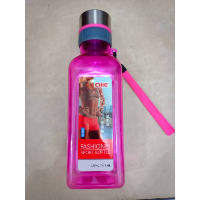 Jual Botol air - Sport Bottle "Cille" ukuran 1 liter | Shopee Indonesia