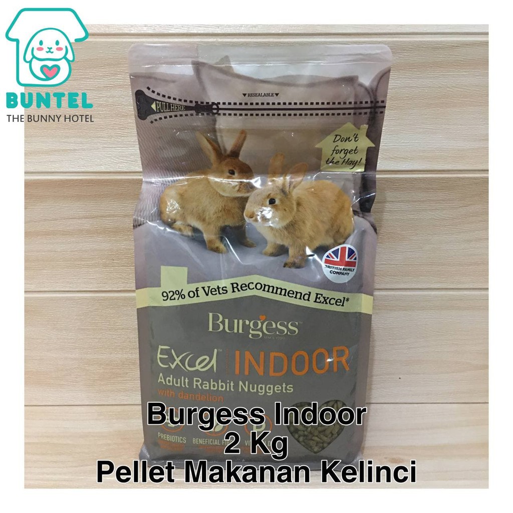 Jual Burgess Excel Indoor Rabbit Food / Pellet Kelinci | Shopee Indonesia