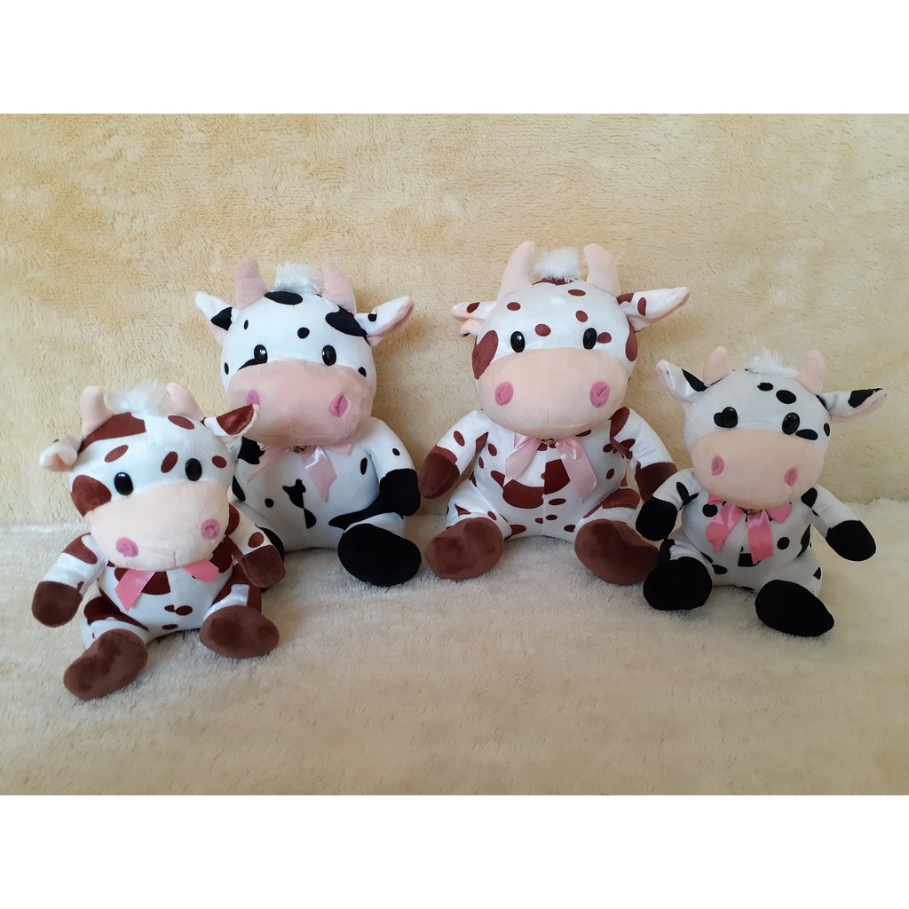 Jual Boneka Sapi Duduk Lucu, Sit Cow | Shopee Indonesia