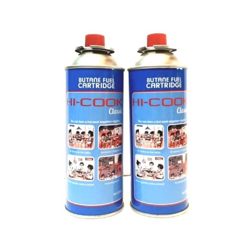 Jual GAS KALENG HI COOK Hicook Biru 230g 230 gram gas kaleng kompor ...