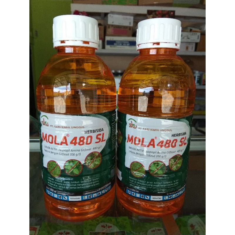 Jual HERBISIDA pembunuh rumput MOLA 1 ltr | Shopee Indonesia