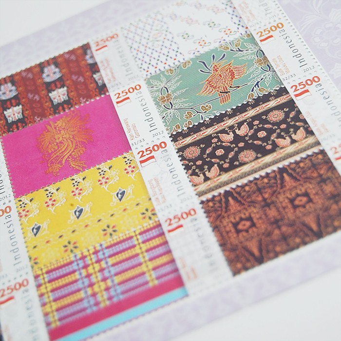 Jual Prangko Kain Tradisional Indonesia - Batik (4pcs) | Shopee Indonesia
