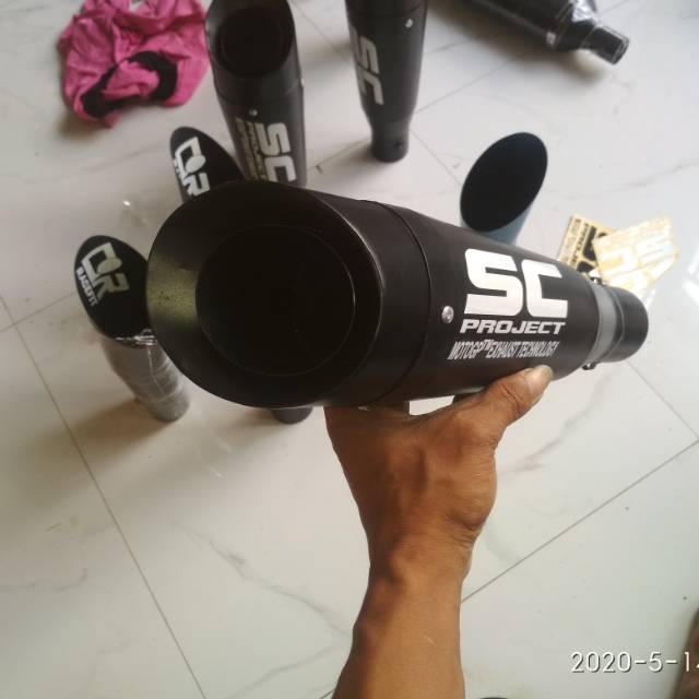 Jual KNALPOT SC PROJECT NEW SELENSER ONLY ALL MOTOR | Shopee Indonesia