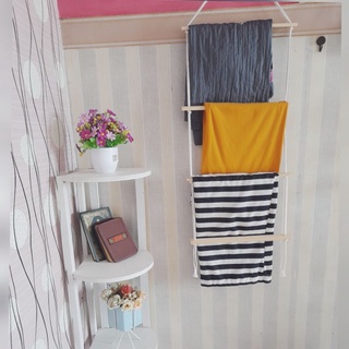 Jual Rak Gantung Mukena Sajadah Rak Hijab Rak multifungsi Ladder Hanger ...