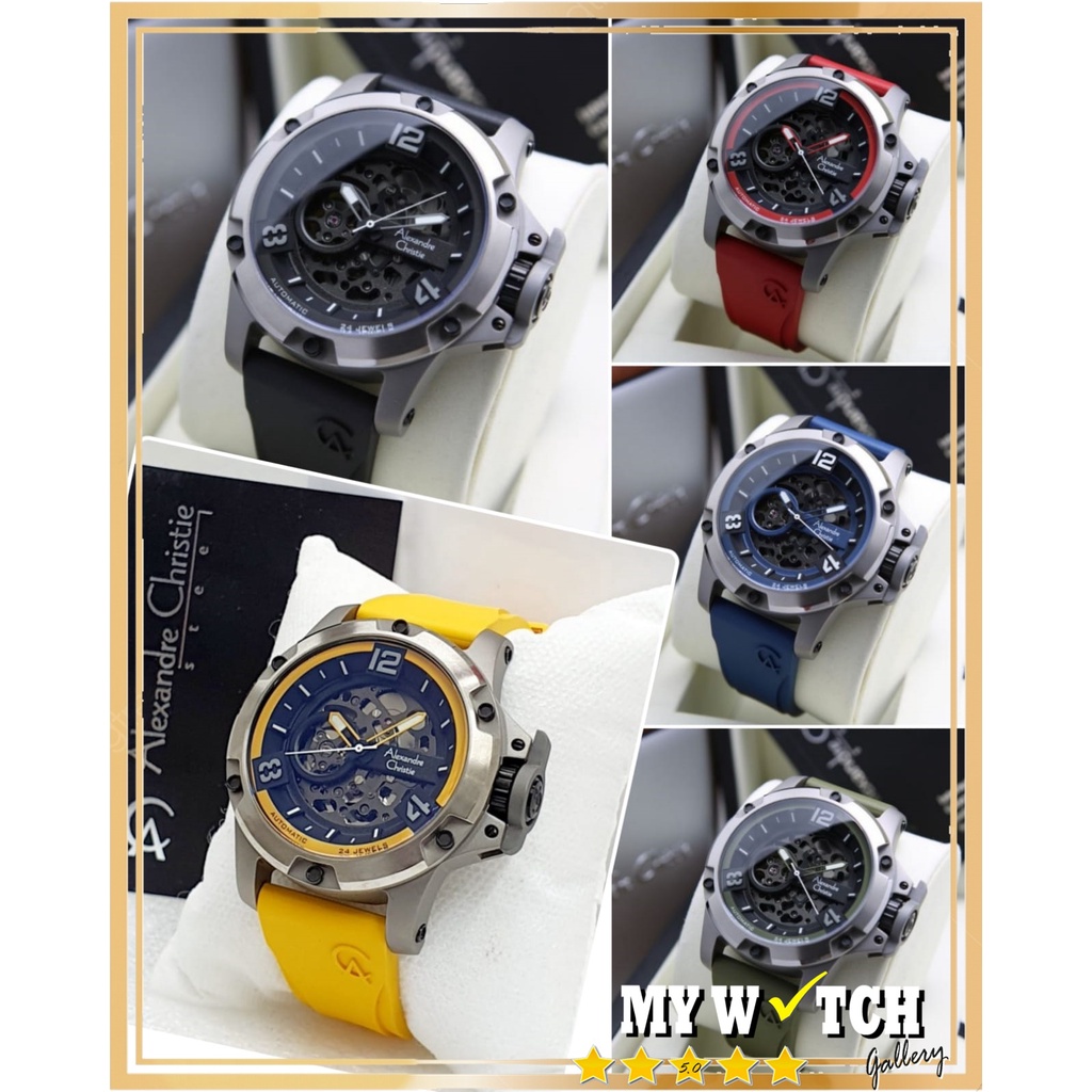 Jual Jam Tangan Alexandre Christie / Alexander Pria Chronograph AC 6295 ...