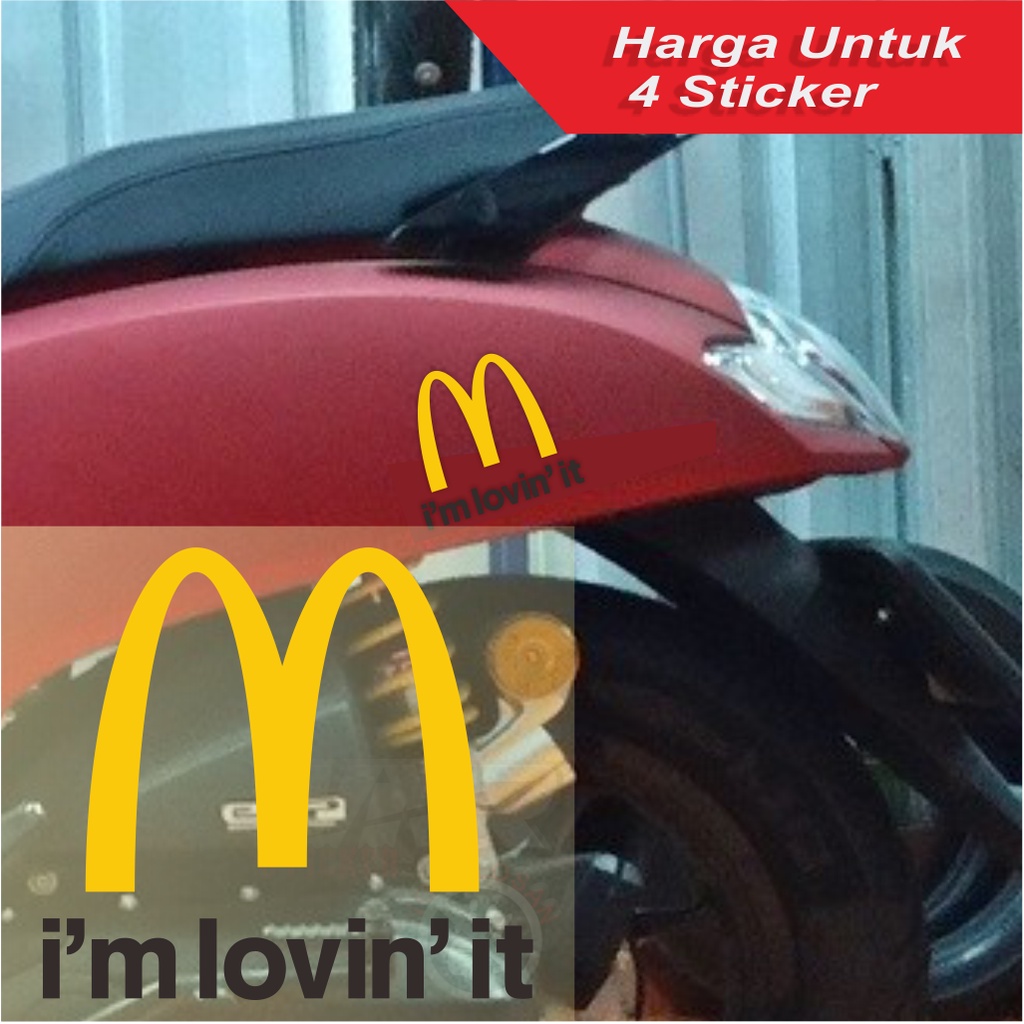 Jual Stiker cutting Mcdonald's Universal | Shopee Indonesia