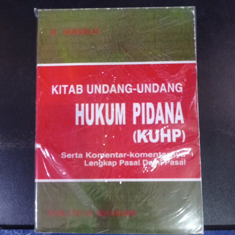 Jual Buku KUHP R Soesilo | Shopee Indonesia